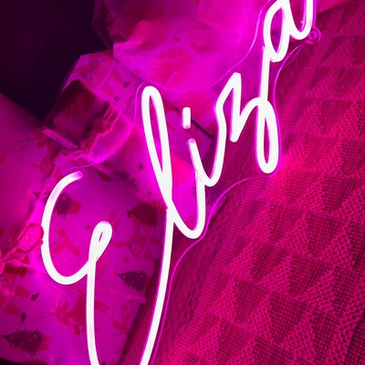 Desktop Neon Sign Stand Neon Sign Custom Flex Led Neon Light - Etsy