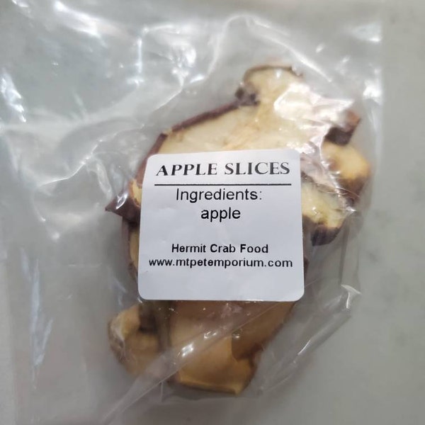 Apple Slices - Hermit Crab Food - Etsy