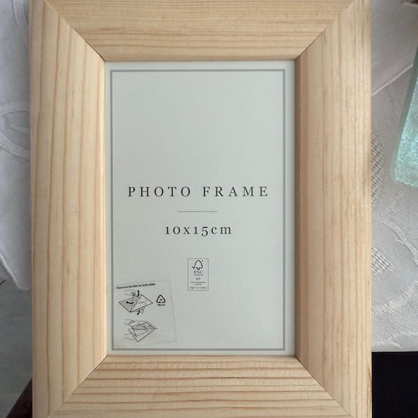 Wooden Texture Frames Custom Size Photo Frame Handmade Rustic Style ...