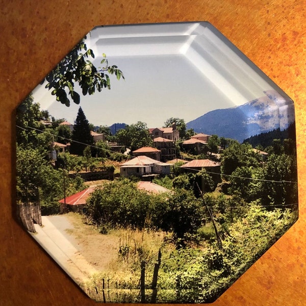 Personalized Glass Photo Paperweight | Custom Crystal Cut Desk Decor ...