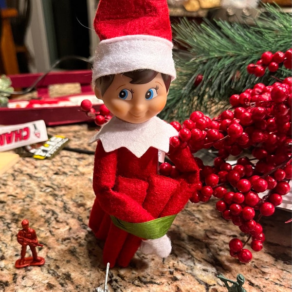 Premium 26 Day Elf Kit, 2025 Christmas Elf Activities Kit, Elf Props ...