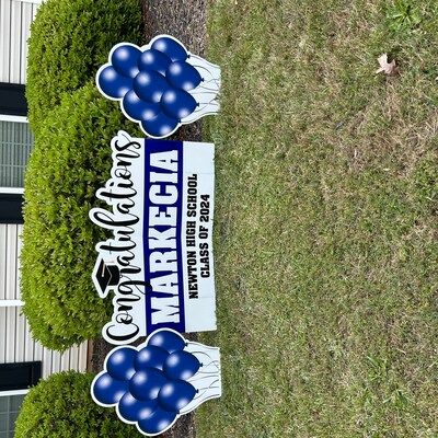 Personalized Cheer Squad Sign, Customize School or Team Name ...