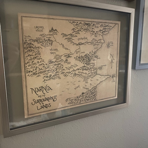 Pokemon Map of Kanto: Aged, Handmade, Hand Drawn, Authentic Gift ...