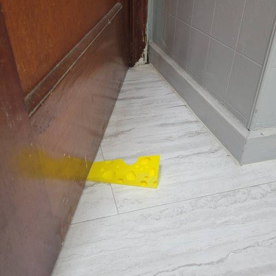 Doorstop Cheese Wedge Warning: This Gift is Pretty Cheesy - Etsy