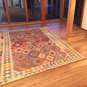4x3 Gorgeous Turkish Mamluk Area Rug/ Afghan Handmade Plush Wool Rug ...