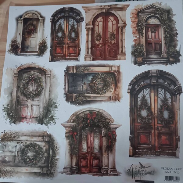 6x12, 12 Sheets, Extras Set for Cutting, Soul of Spring, Art Alchemy ...