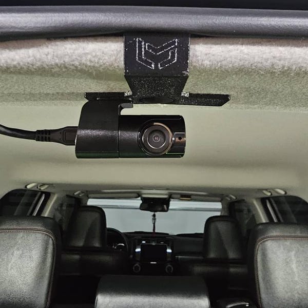 2010-2024 Toyota 4runner Rear Dash Camera Mount (5th Gen) - Etsy
