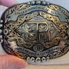 Trophy Western Belt Buckle - Custom Made - German Silver - Hand ...