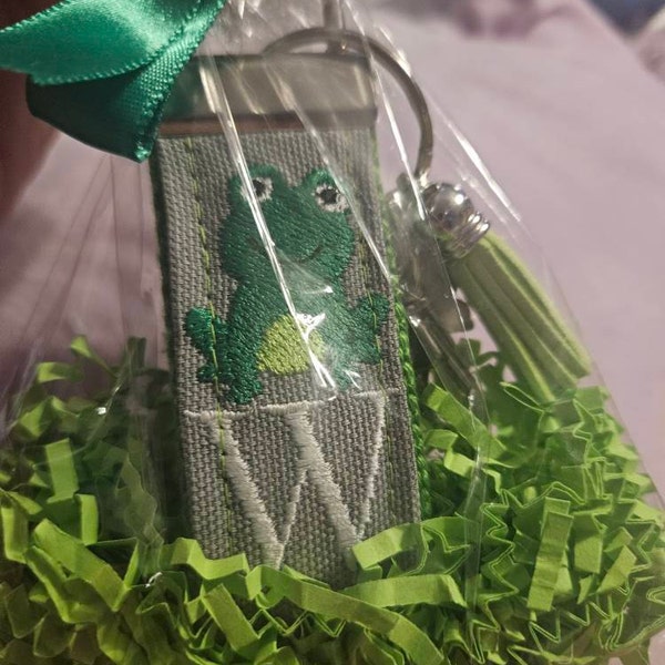 Handmade Frog Keychain, Frog Gifts, Popular Right Now, Personalized ...
