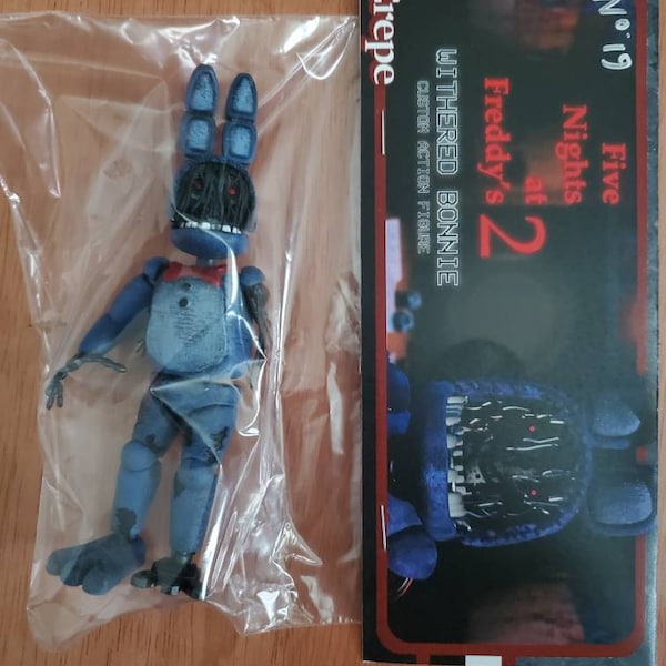 FNAF WAVE 5 | Springtrap Custom Retro Action Figure - Etsy