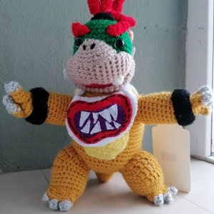 Bowser Jr Crochet Pattern Amigurumi PDF ENGLISH - Etsy