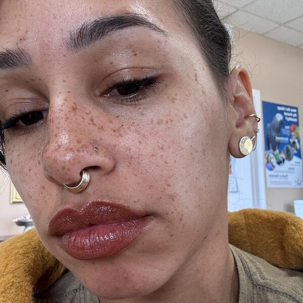 Killer Bee Septum Ring Bumblebee Body Jewelry Nickel-free Sterling ...