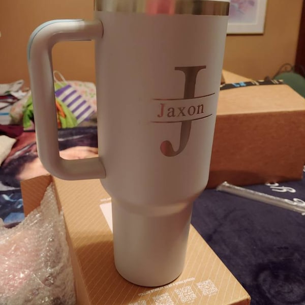 Personalized Stanley 40oz Tumbler,insulated Travel Mug,custom 40oz ...