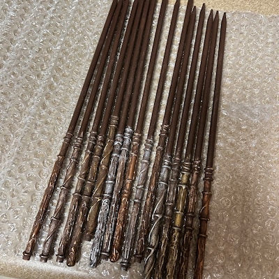 Skeleton Wizard Wand / Wood Magic Wand / Fantasy Wand / Master ...