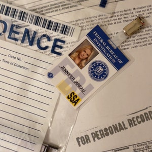 Movie Prop Special Agent Case Investigation Files / 3 X FBI - Etsy