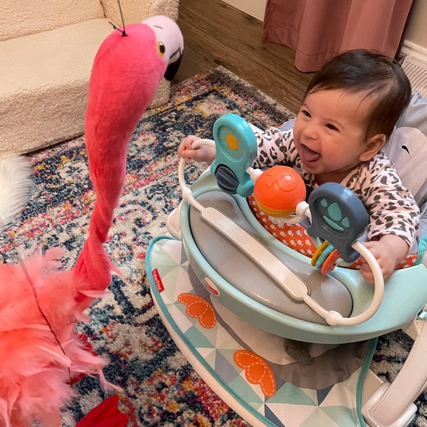 20” Feather Flamingo Puppets - Etsy