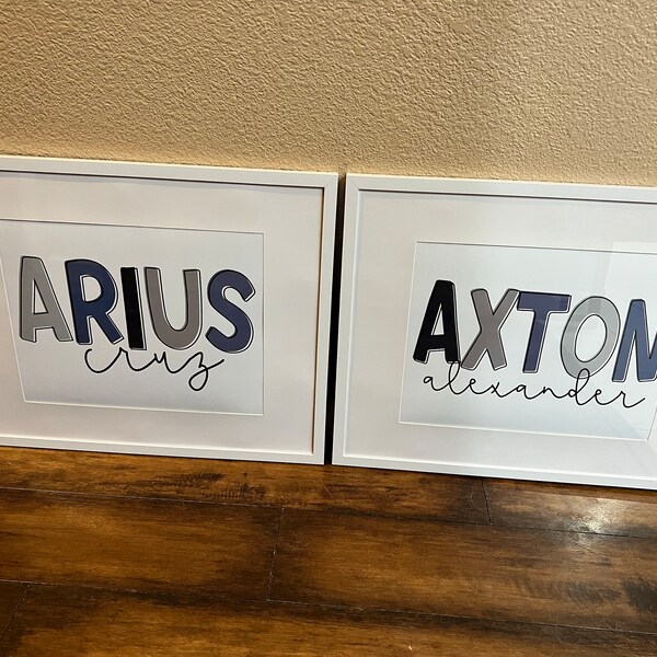 Name Printable, Custom Name, Personalize, Nursery Printable, Name Print ...