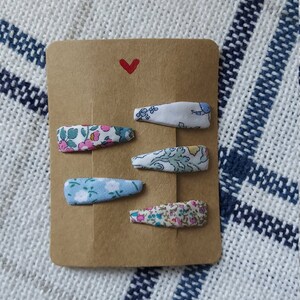 Mini Snap / Baby Hair Clip / Child Barrette / Hair Snap / Hair | Etsy