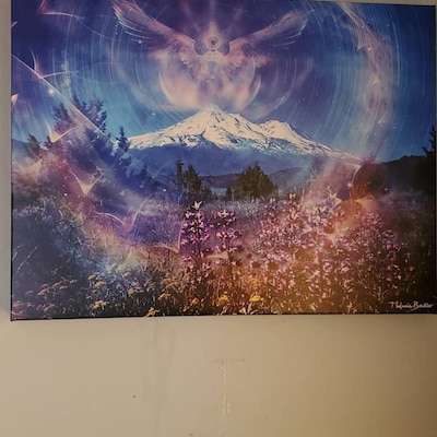 Sacred Sedona Petroglyph Artwork, Ancient Symbols Spiritual Art, Red ...