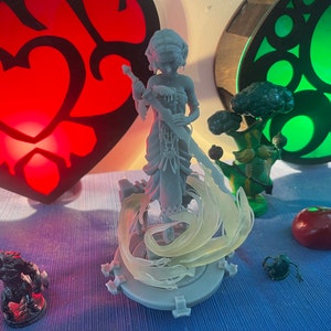 Red From Transistor Figure or Bust Unpainted Durable Resin 3D Printed ...