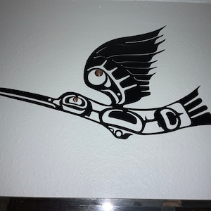 First Nations Corrine Hunt Recycled Glass Serving Tray Platter - Etsy