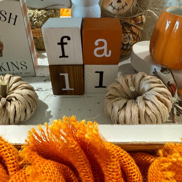 Black and White Farmhouse Tiered Tray Decor Set//farmhouse Decor// Rae ...