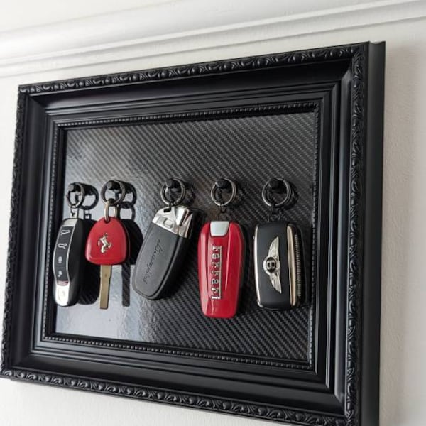 THE DREAM - Framed Luxury Car Keys // Wall Art // Display Decoration - Etsy