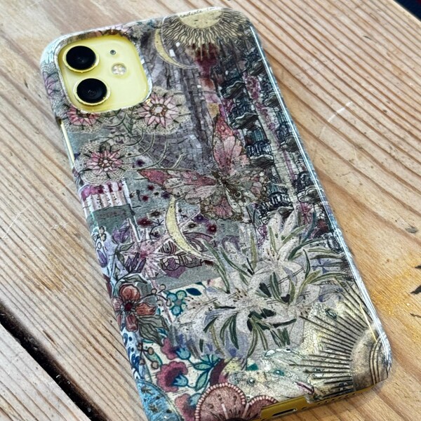 Vintage Girl- Slim Phone Cases - Etsy