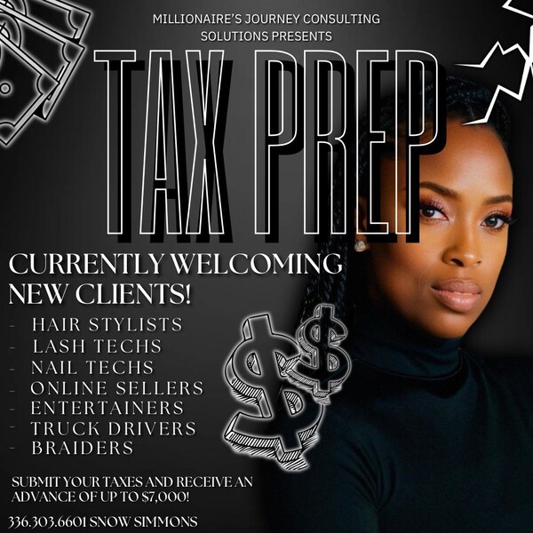 4X Tax Preparation Bundle Flyer, DIY Flyer Template Design, Tax ...