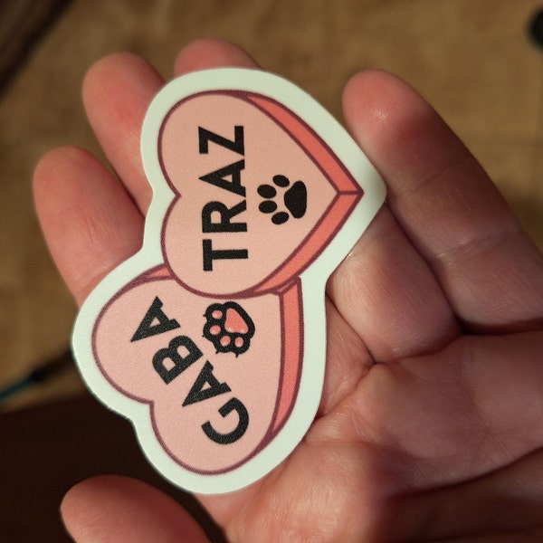 Gaba Traz Vinyl Sticker / Veterinary Meds / Veterinary Medicine Vinyl ...