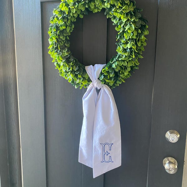 New Design Sash Embroidery Wreath Sash Housewarming Gift Door Hanger ...