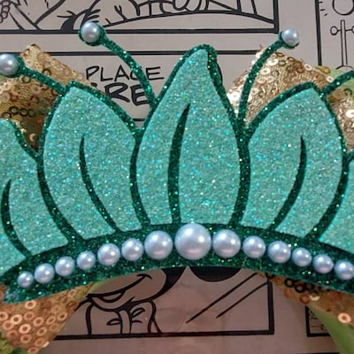 Fairy Tale Frog Bayou Princess Crown Tiara Layered SVG File Download - Etsy