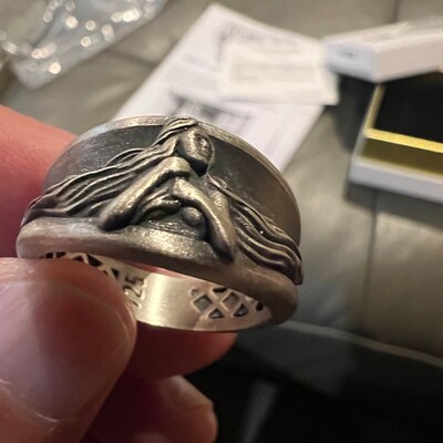 Faravahar Ahura Mazda Handmade Silver Necklace, Ancient Persia Silver ...