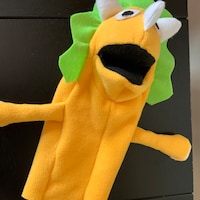 Girl Costume Pattern for Person Puppet - Etsy Canada