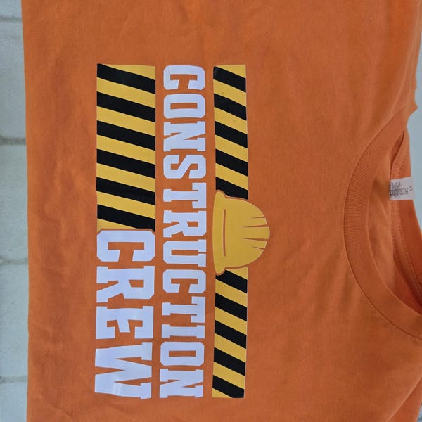 Construction Crew Shirt, Construction Birthday Party Shirts, Birthday ...