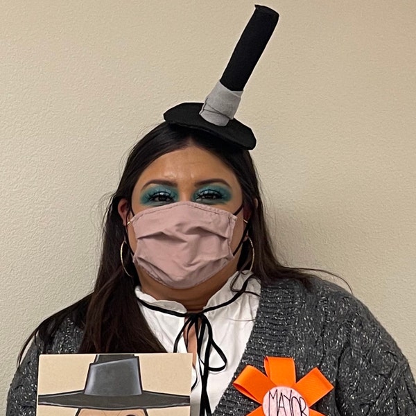 The Mayor Hat and Ribbon, Nightmare Costume, Costume Accessory ...