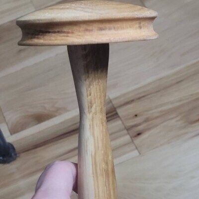 Darning Mushroom With Rubber Band, Mending Mushroom, Darning Tool ...