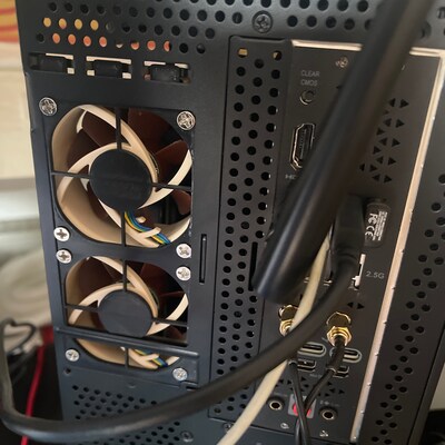 SSUPD Meshlicious 60mm Fan Mount PCI E Slot Cover version 3 - Etsy