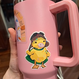 Derpy Dog, Scared Brown Dog Sticker Vinyl Y2K Stickers, Doggo Stickers ...