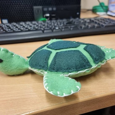 PDF Felt Sea Turtle Pattern Felt Ornament Ocean Pattern SVG PDF Pattern ...