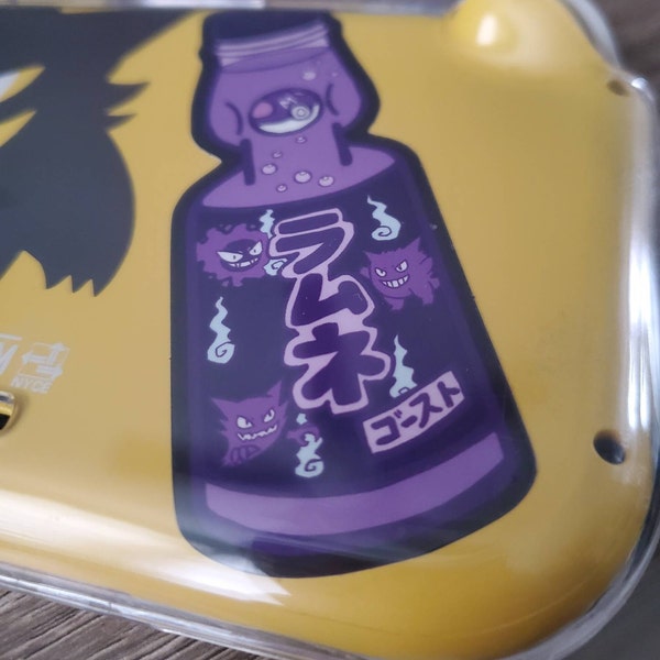 Gastly / Haunter / Gengar Ramune Bottle Sticker // Ghost Pokémon Decal ...