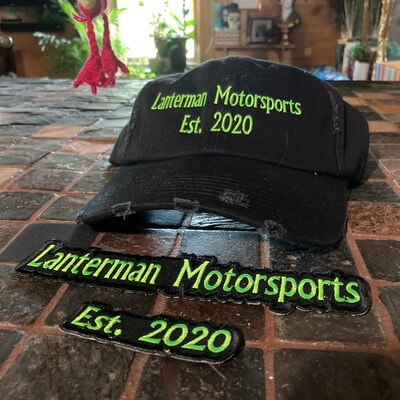 Custom Embroidered Hats Distressed Cap / Personalize Your Hat / Make ...