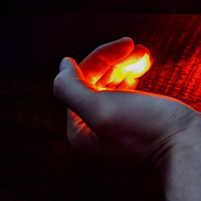 Hand energy Blast Multicolor LED Light up Kit Effect Prop DBZ Portable ...