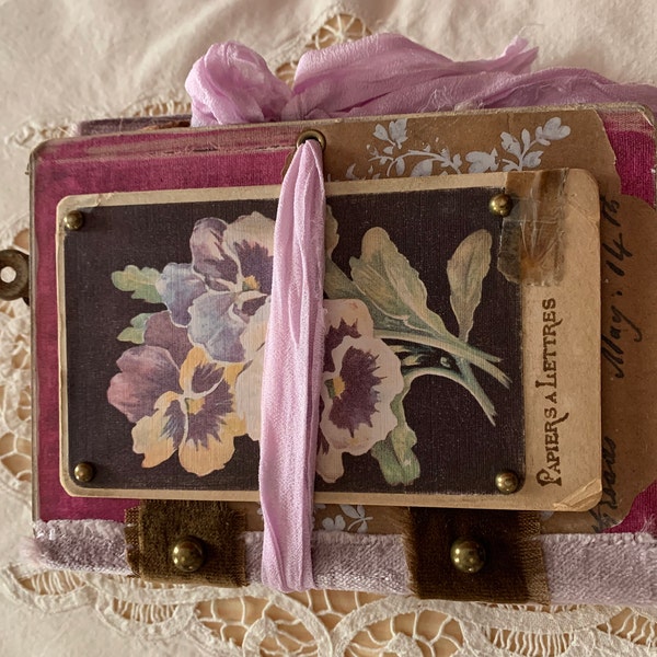 Nesting Printable Journal Kit - A4 Digital Download - Decorative Papers ...