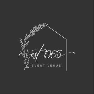 Custom Hand Drawn House Logo custom Logo Design Cottage Logo Farm Logo ...
