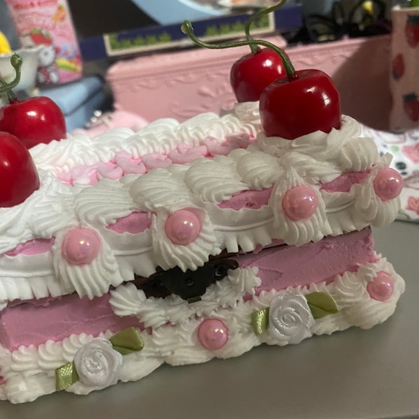 Vintage Cherry Fake Cake Boxes - Etsy