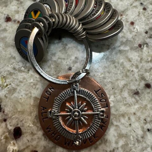 Camping Key Chain,gift for Camper,personalized Keychain,gift for Dad ...