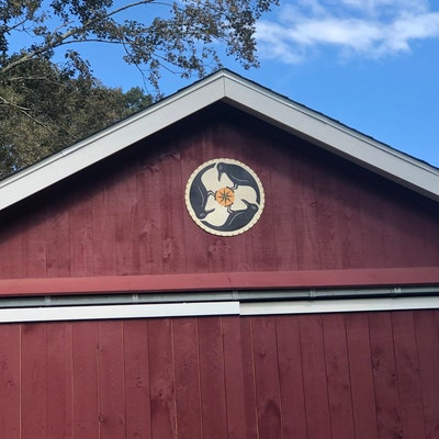 Compass Rose Hex Sign PA Dutch Style Designed for Clear - Etsy