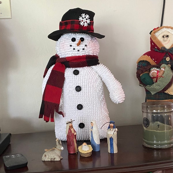 8 Inch Michael Snowman Kit No Sew Pattern - Etsy