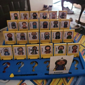 Old Testament Guess Who™ Guess Who™ Game Cards Christian Game for Kids ...